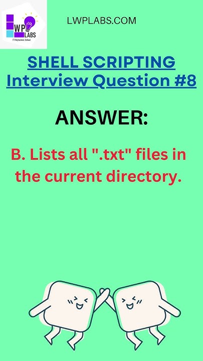 Shell Scripting Q&A#part8 #interviewquestions #lwplabs #realtimeprojects #devopstutorial #DevOps ...