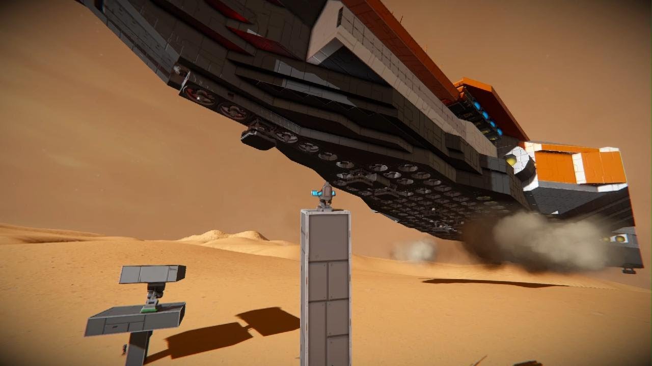 Space Engineers Remote Control Launch - YouTube