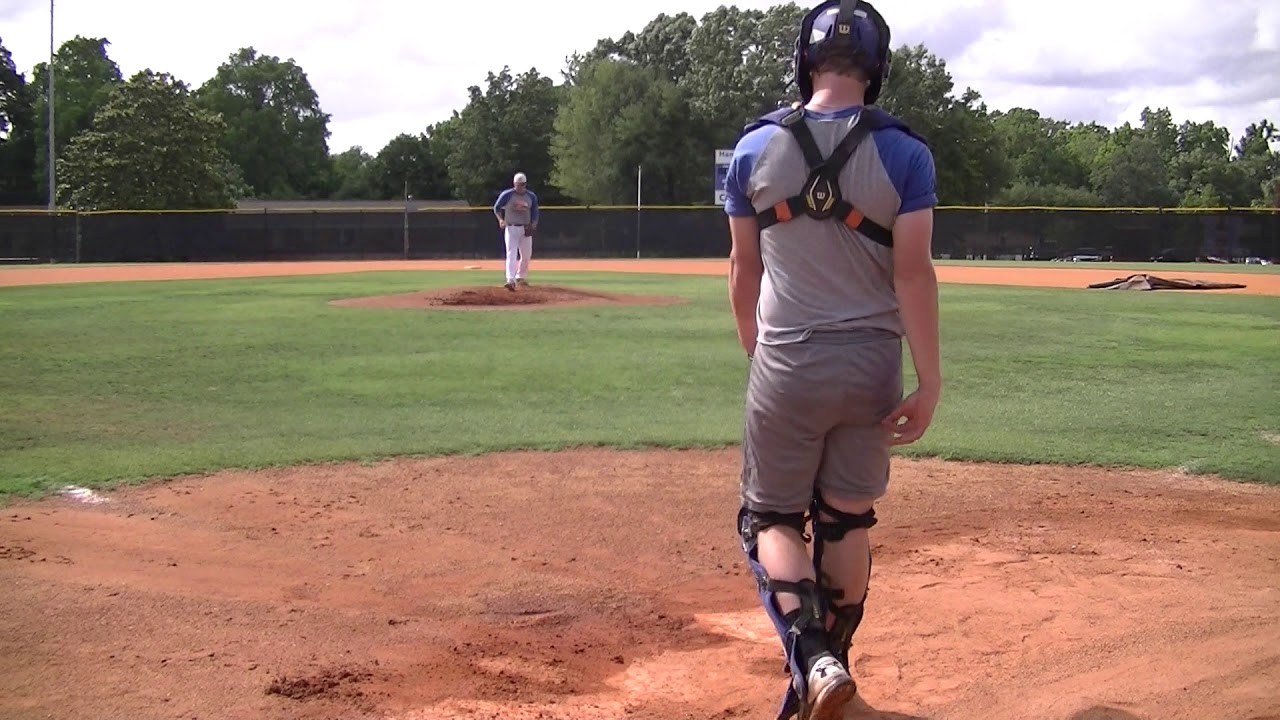 catcher view - YouTube