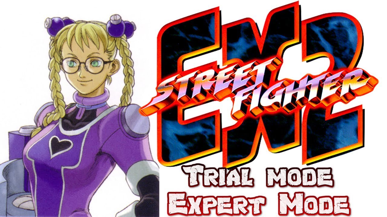 Street Fighter EX2 Plus - Area Trial Mode Expert Mode All Missions ...