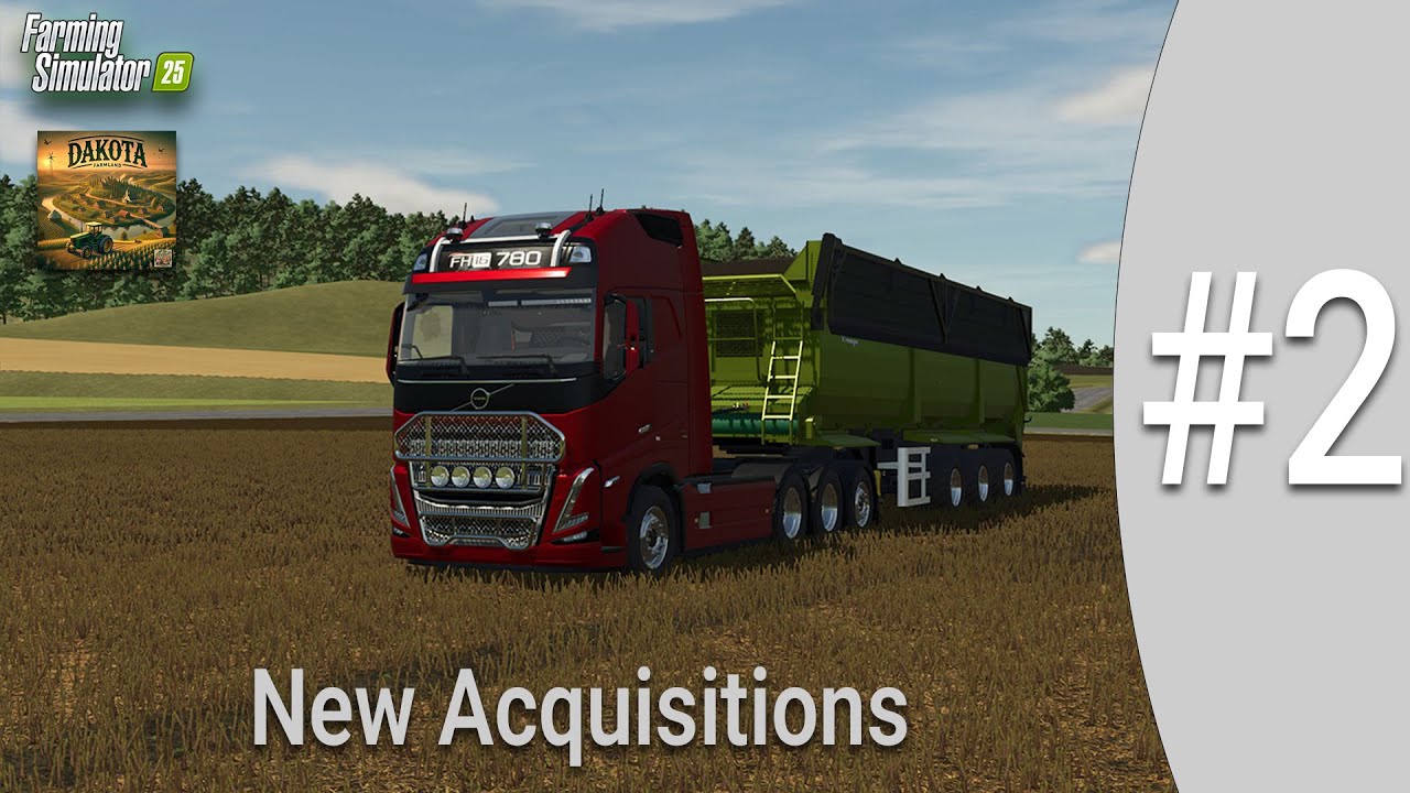 New Acquisitions - FS25 Timelapse Dakota 4X Let's build a Massive Farm ...