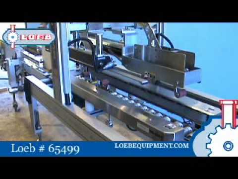 Case Sealer - Belcor Model 252 with Belcor Model 505 Erector - Loeb ...