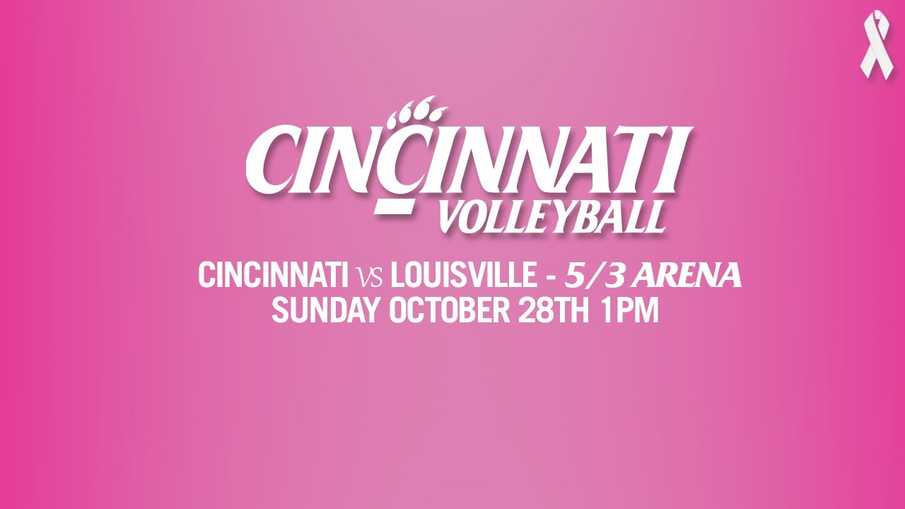 Women's Volleyball - Think Pink Game Message - YouTube