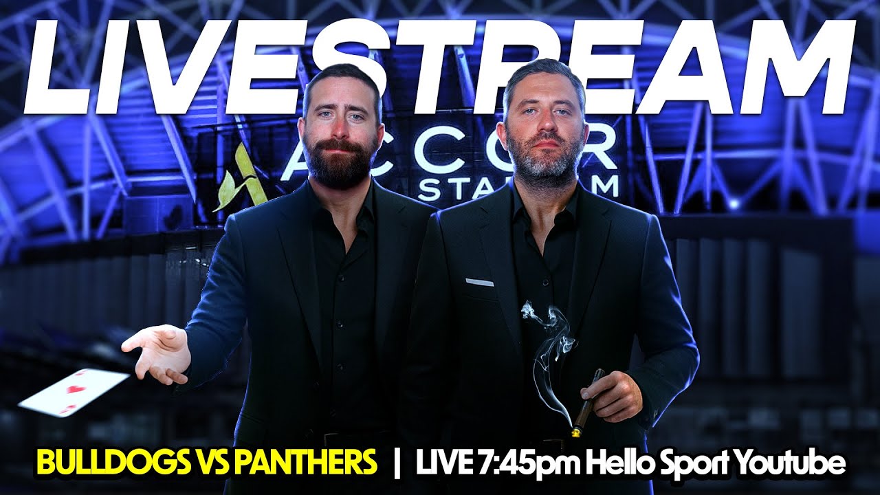 Hello Sport Live: Bulldogs vs Panthers - YouTube