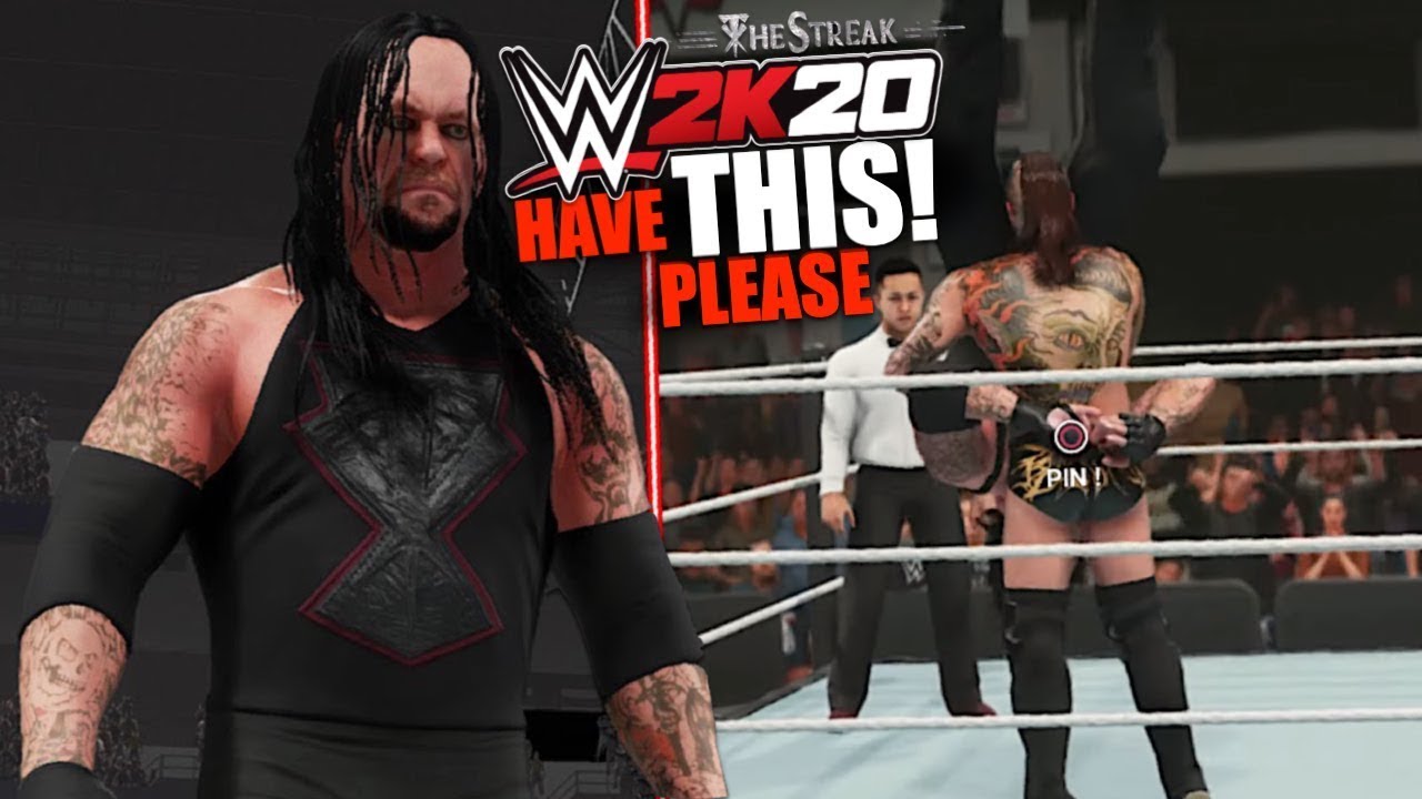 WWE 2K20 NEED THIS! Defeat The Streak But In 2K19! (Challenged By CM ...