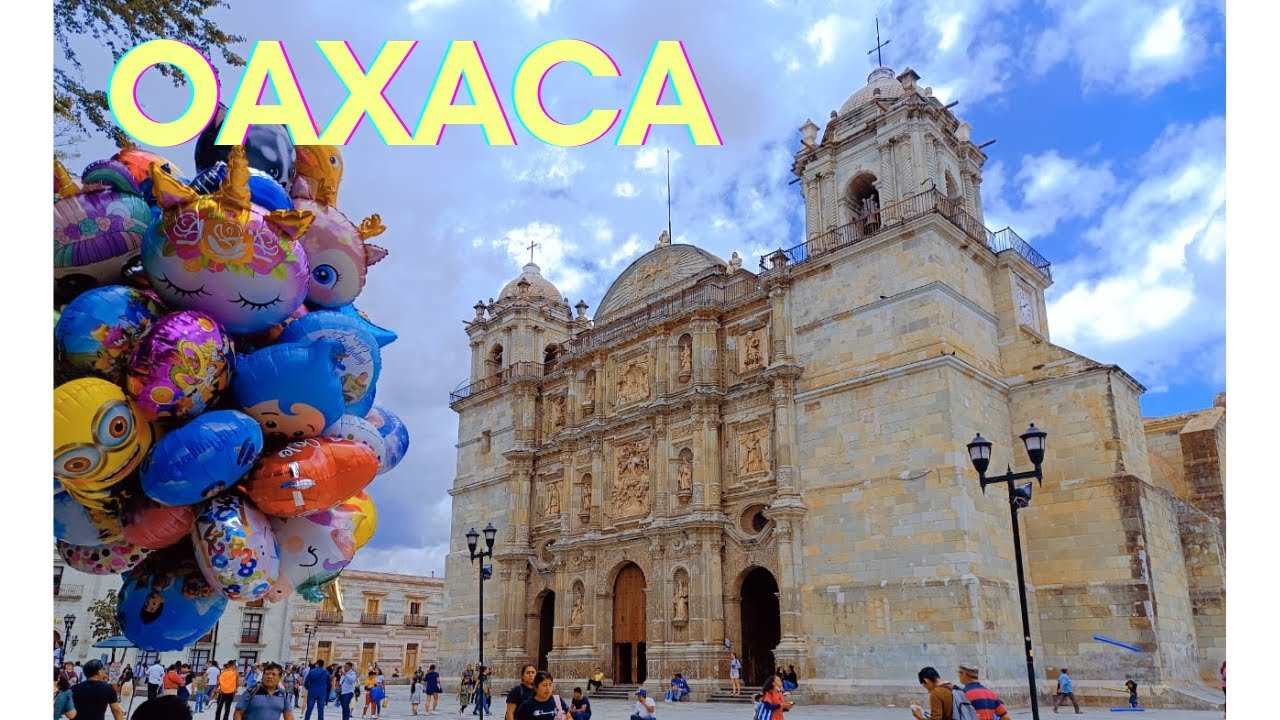 ¡Así es el Centro Histórico de Oaxaca! México - YouTube