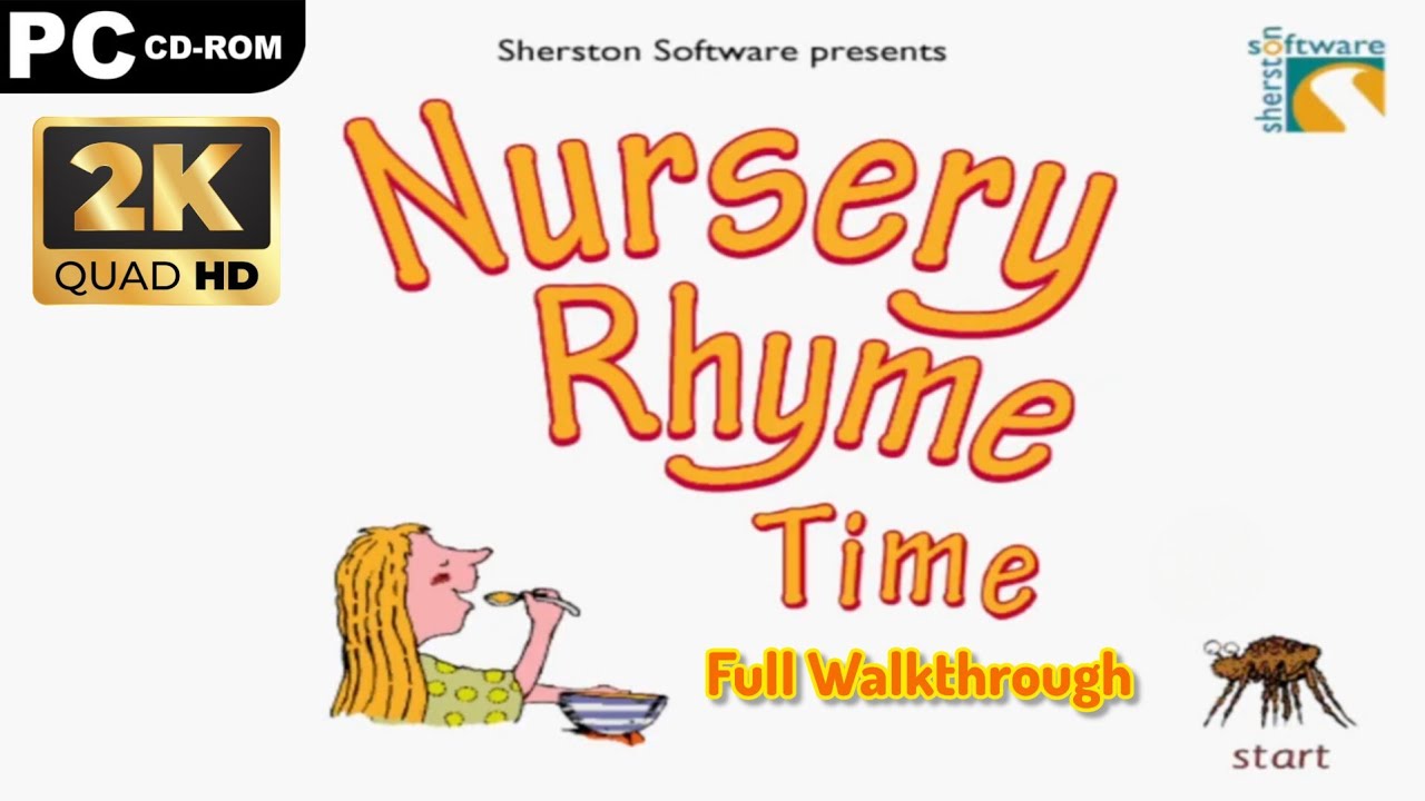 Sherston Software: Nursery Rhyme Time (1997) PC Gameplay - 2K60fps ...