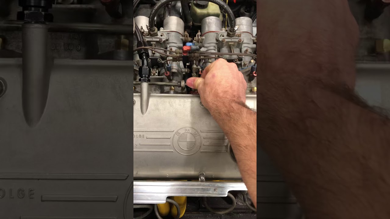 BMW 2002 M10 timing set and running - YouTube