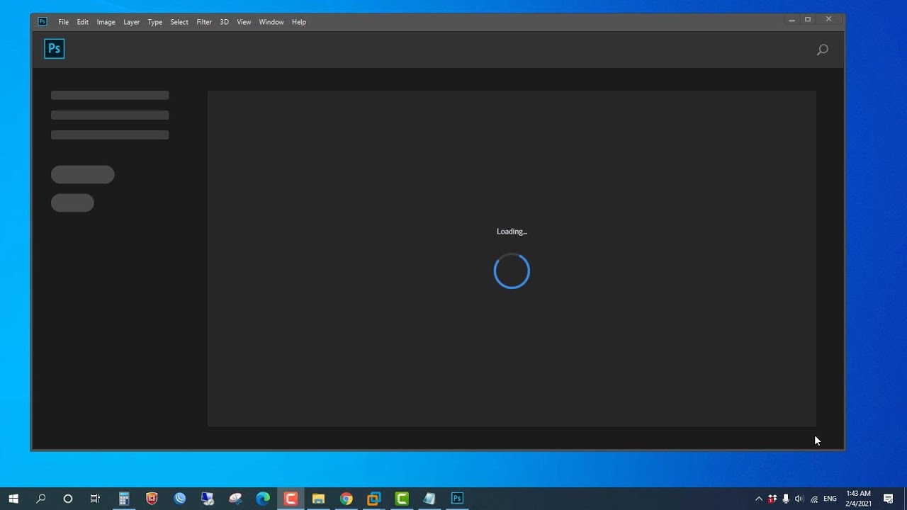 Adobe Photoshop Stuck on Loading Screen حل مشكلة عدم تحميل الشاشة ...