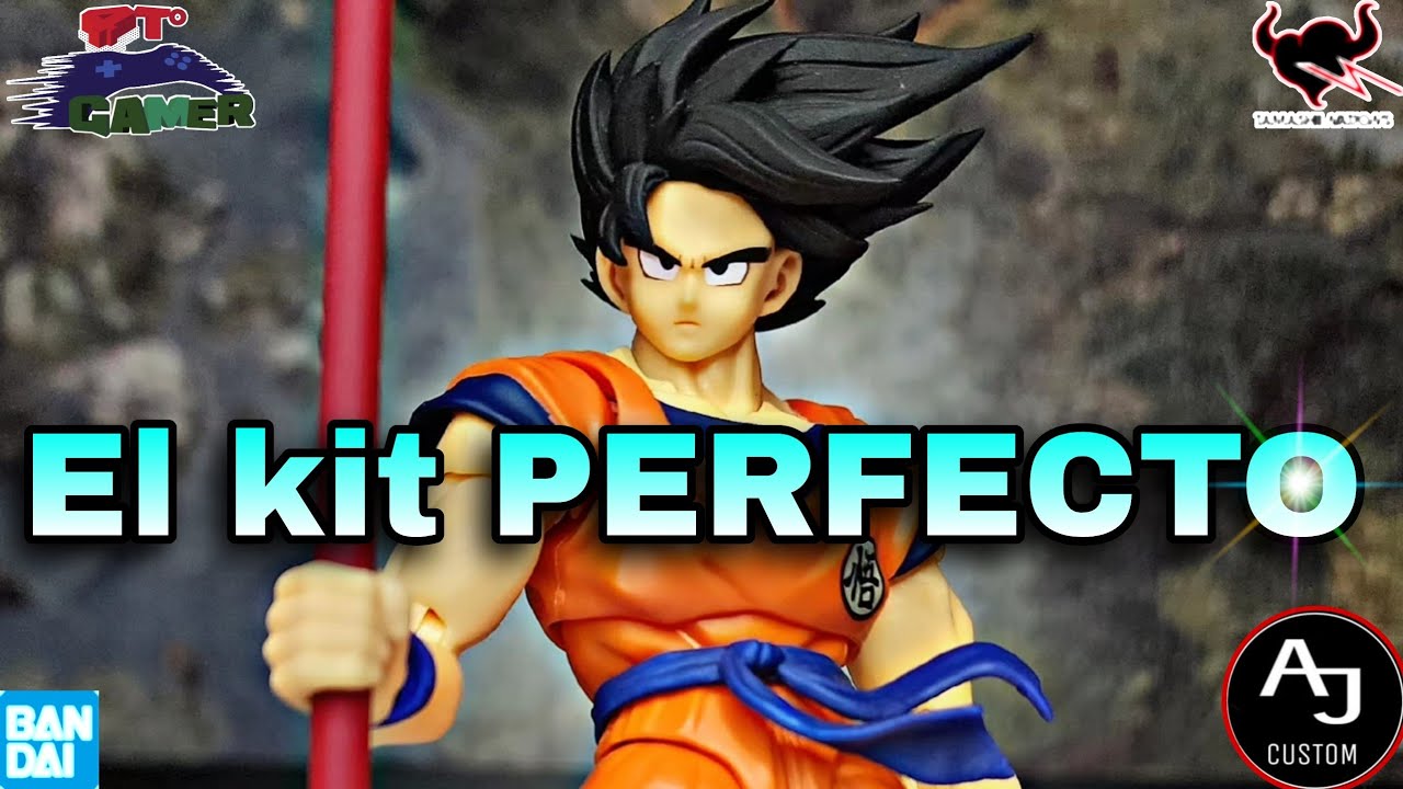 El KIT que necesitas para GOKU | AJ CUSTOM SH Figuarts Dragon Ball ...