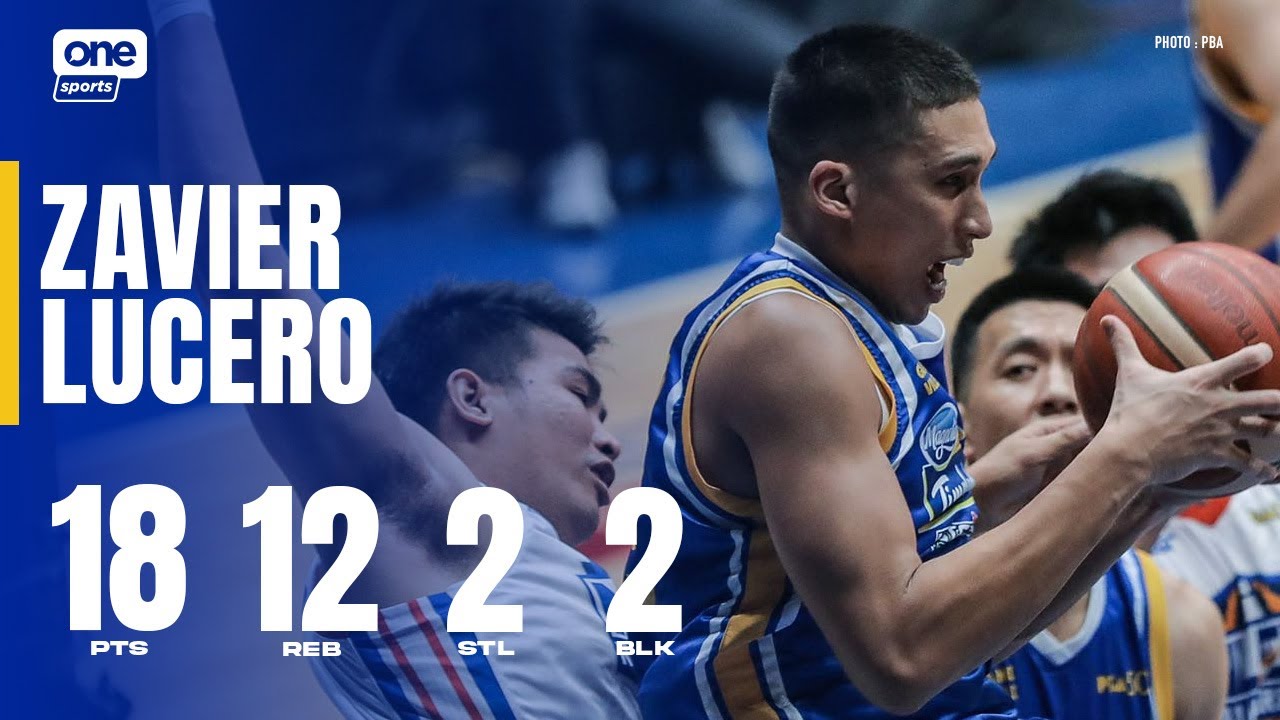 Zavier Lucero POSTS DOUBLE-DOUBLE for Magnolia vs. NLEX 💥 | PBA SEASON ...