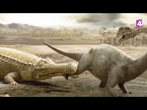 Paralititan VS sarcosuchus (dinozorlar)