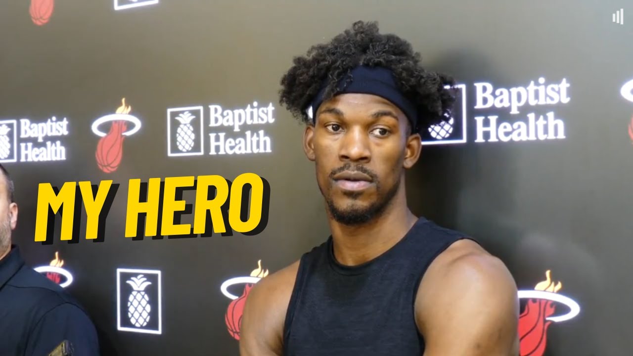 Jimmy Butler on Alonzo Mourning calling him his hero - #nba | Miami ...