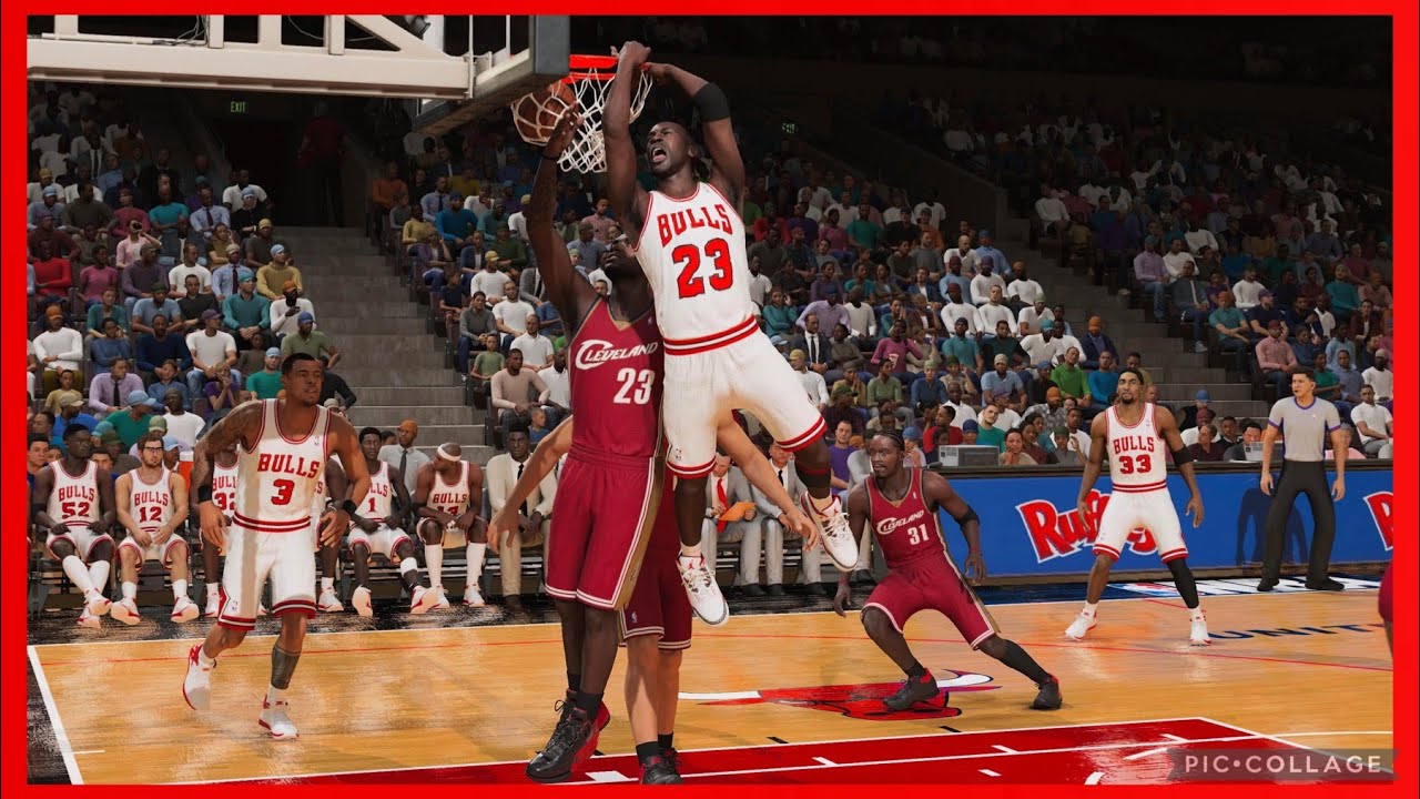 NBA 2k23 MyNBA Era #22 | MJ OBLITERATES LEBRON JAMES WITH 50 POINTS 🫢 ...
