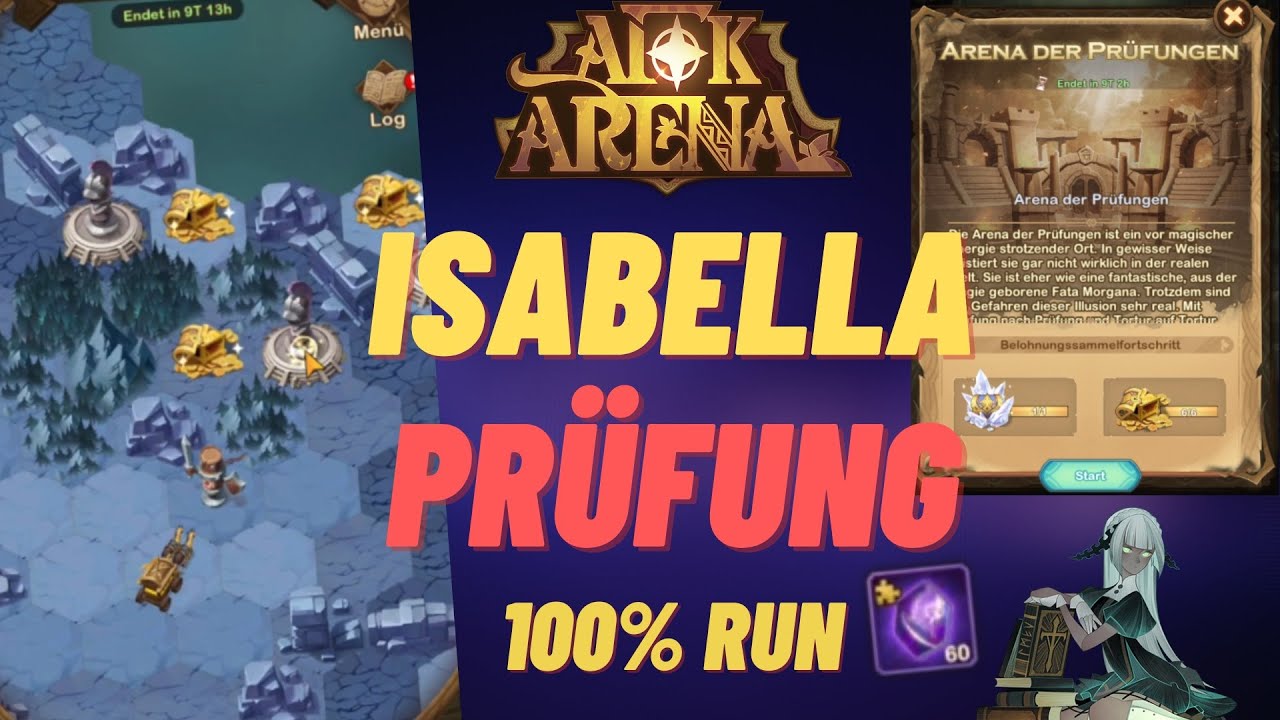 Afk Arena-ISABELLA (Ertragreiche Prüfungen) 100% - YouTube