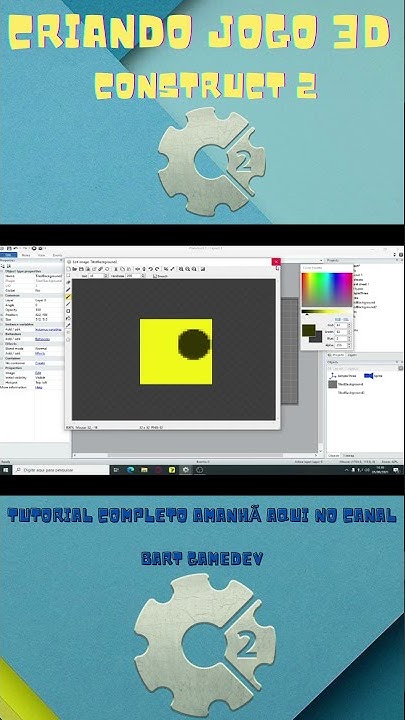 #shorts criando um jogo em 3d no construct 2 - tutorial completo amanhã - YouTube