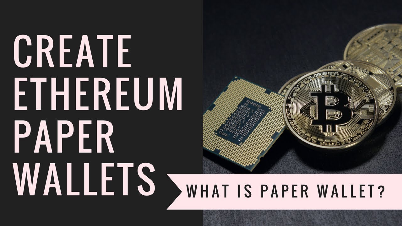 How to Create Ethereum Paper Wallet? - YouTube