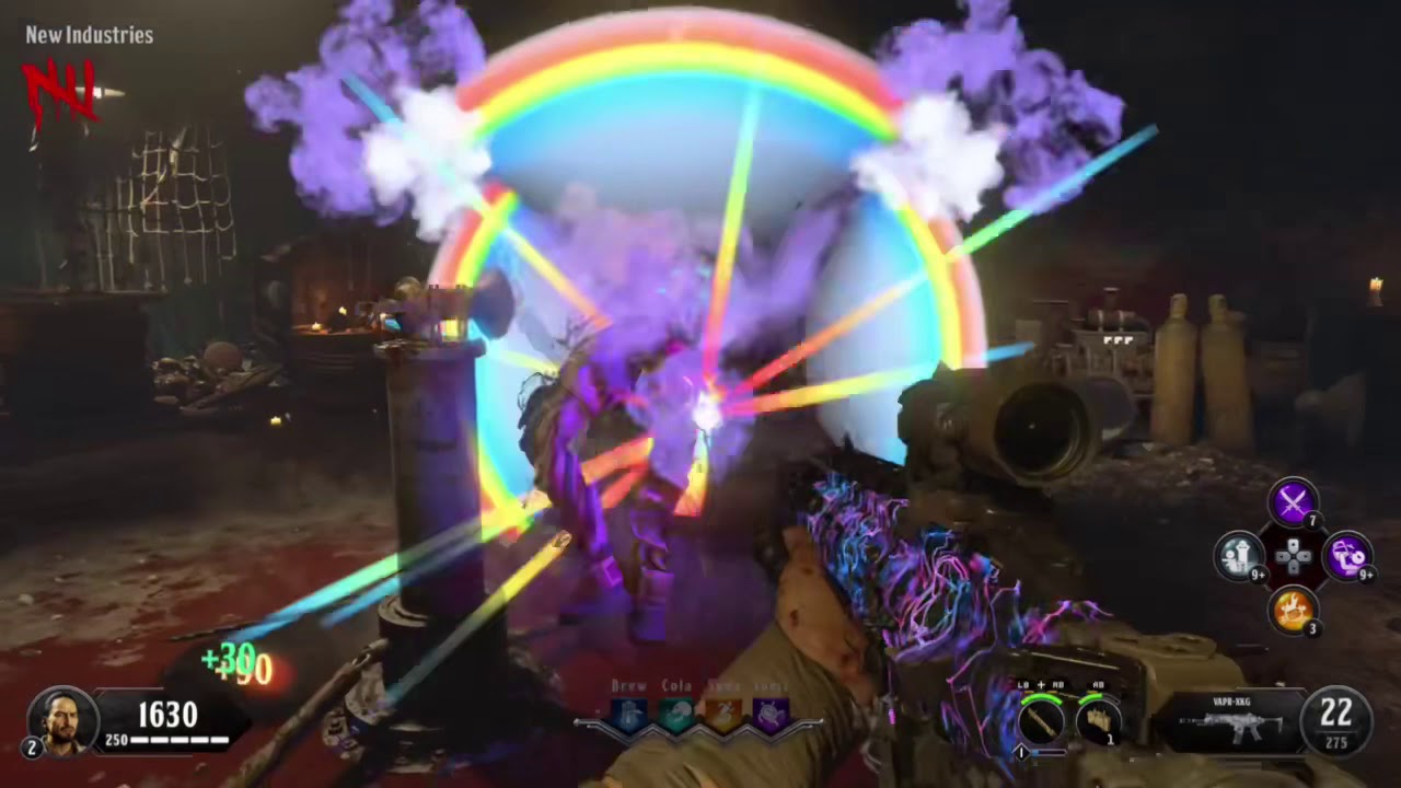 Rainbows death effect 🌈 - YouTube