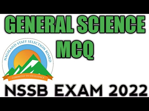 General Science MCQ For NSSB Exam 2022 | Nagaland Current affairs ...