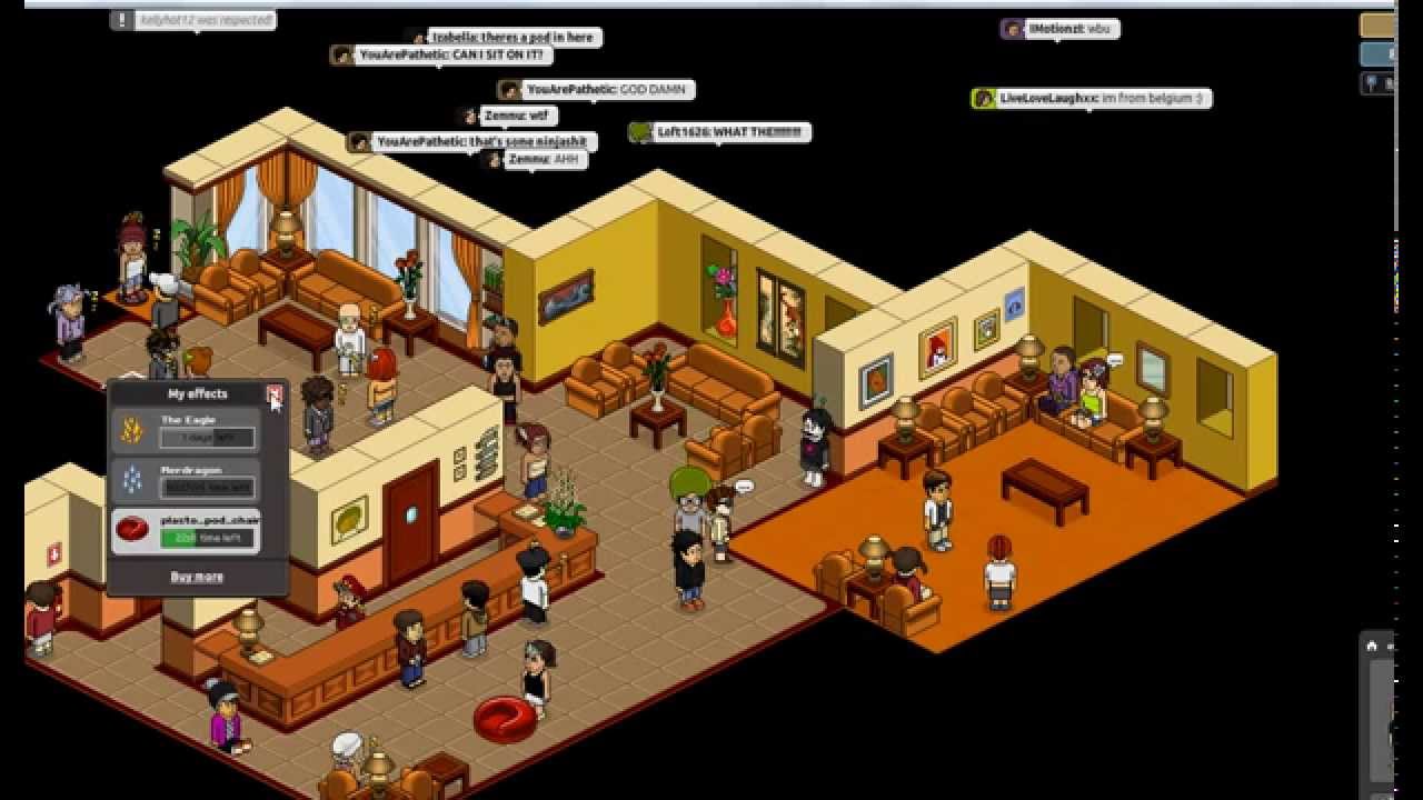 The Pod Effect on Habbo Hotel, :) - YouTube