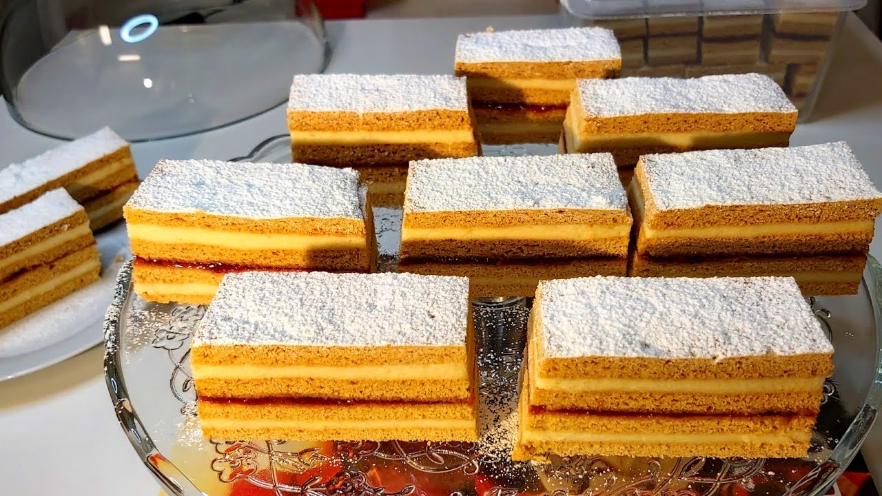 Prajitura Albinita-Foi cu Miere de albine-Albinita reteta veche pas cu ...