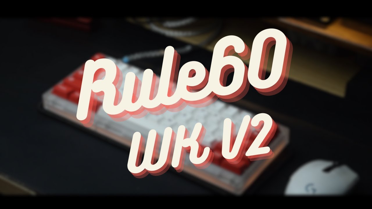 Rule60 v2 - A budget lamp for your desk - YouTube
