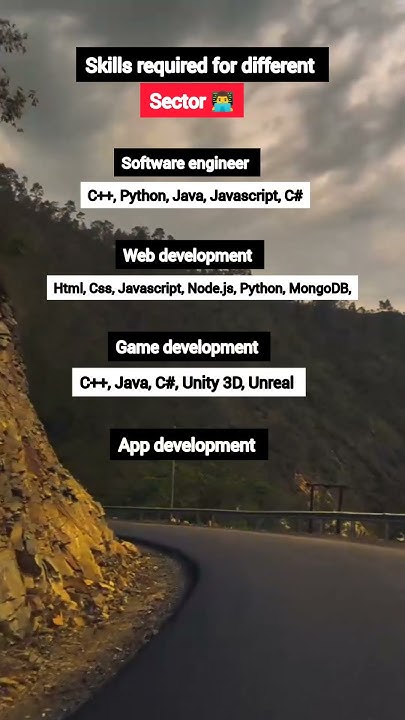 Skills Required For Different Sectors π§βπ»π― Coding Ytshorts Viralshorts Shorts Youtube