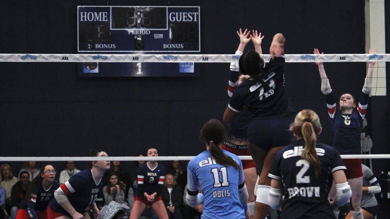 Elite 15 Prime Volleyball vs HOVA White OVR Tournament at Elite Sports ...