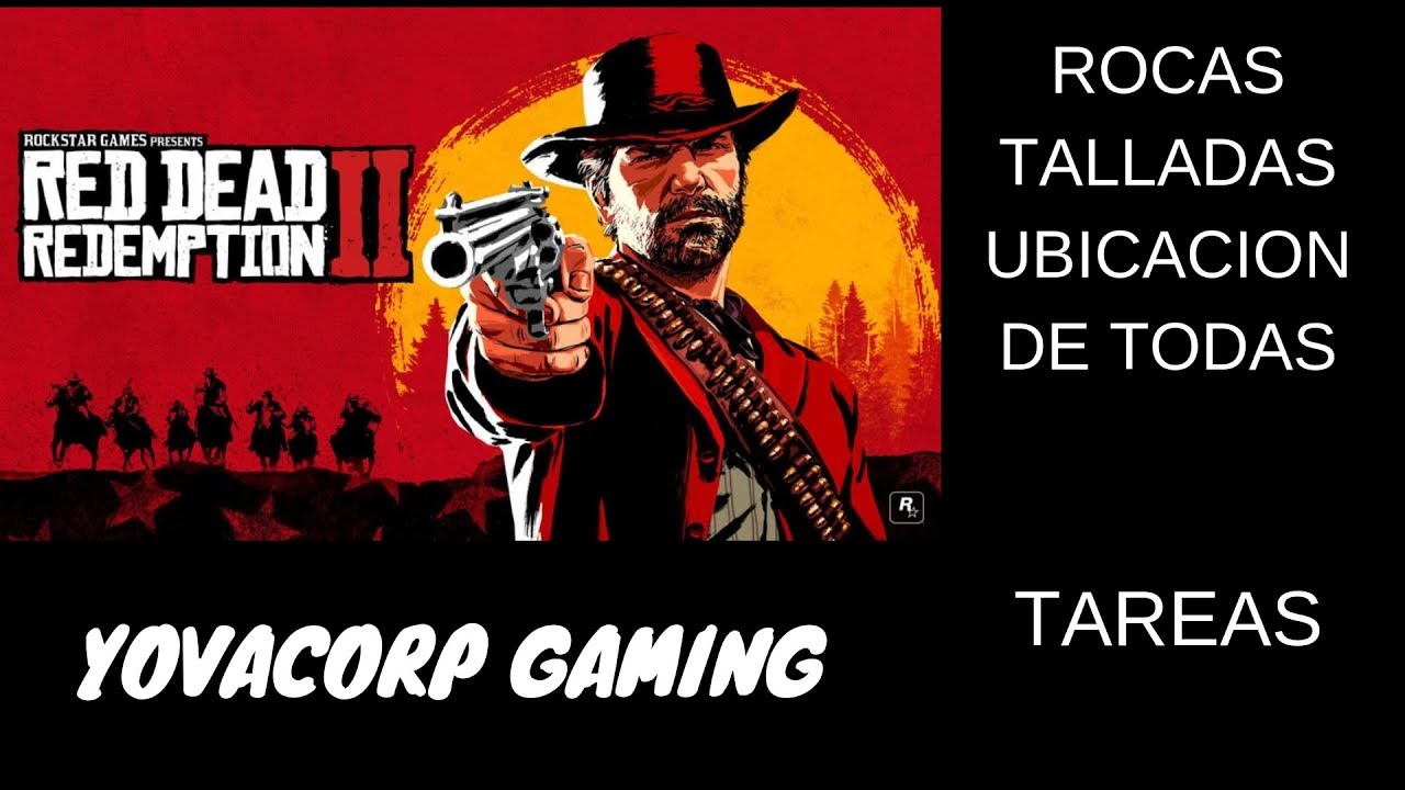 Red Dead Redemption 2-Rocas Talladas (todas las ubicaciones ...