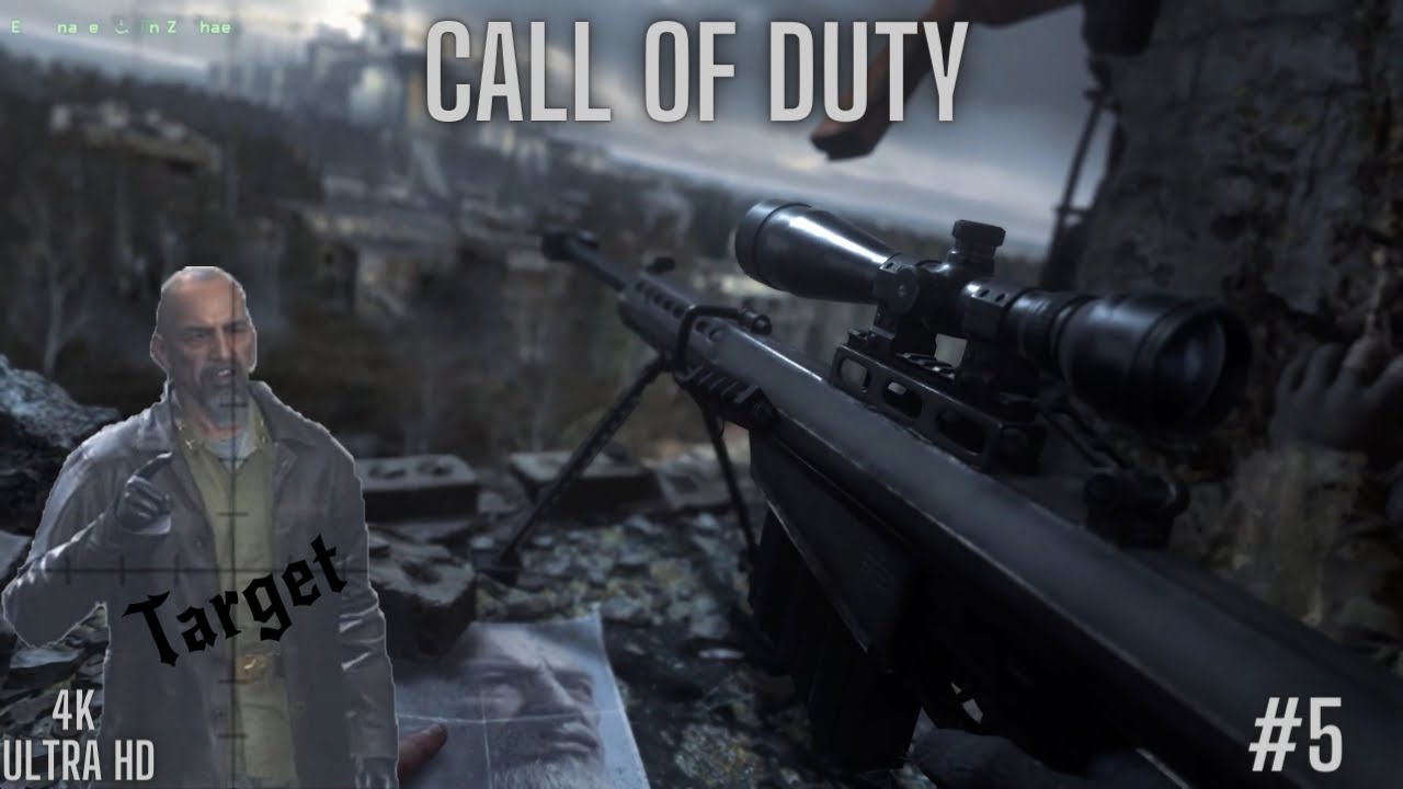 Call of Duty Modern Warfare Remastered Gameplay Walkthrough #5 | 4K ...