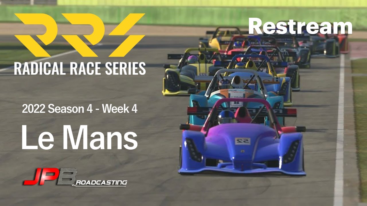 Radical Race Series RD 4 Live from Le Mans - YouTube
