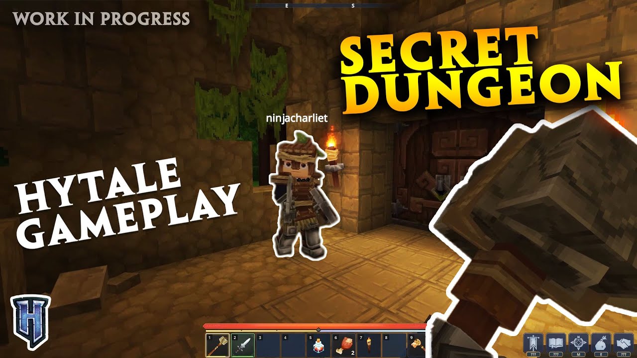 First Hytale Gameplay 2020 - YouTube