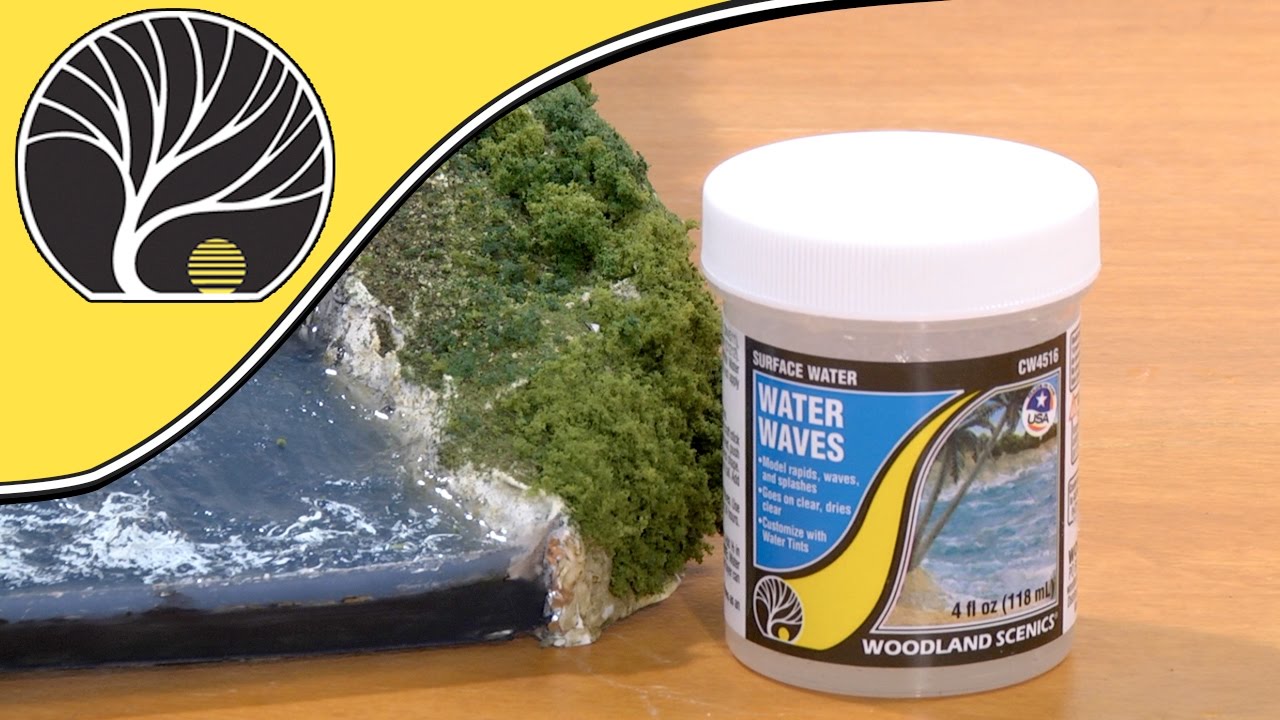 How To Create Motion With Water Waves | Woodland Scenics | Model ...