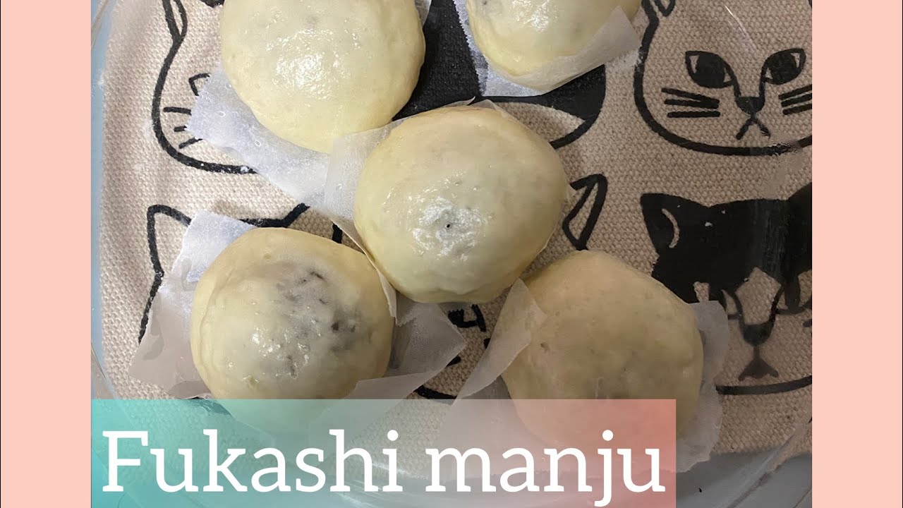 Doce japonês feito no vapor(fukashi manju) - YouTube