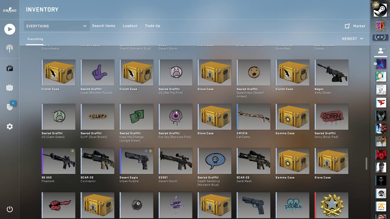 Steam Scam for CS:GO inventory - YouTube