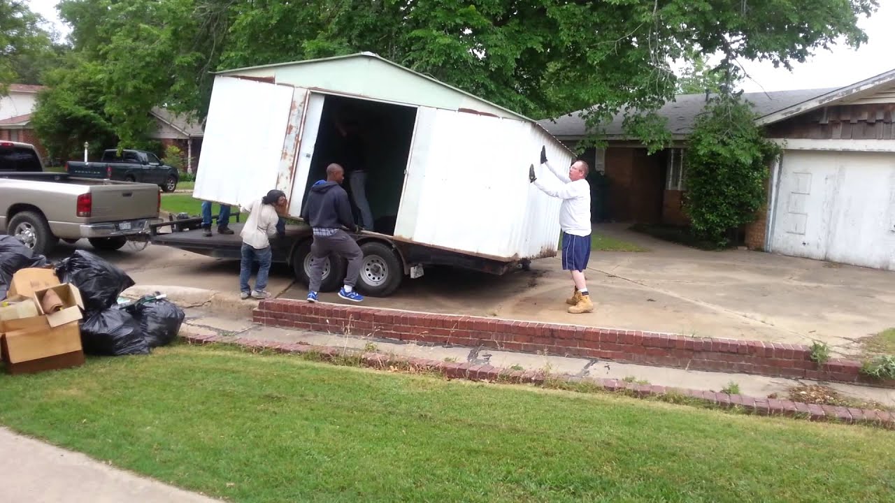 Redneck mobile home - YouTube