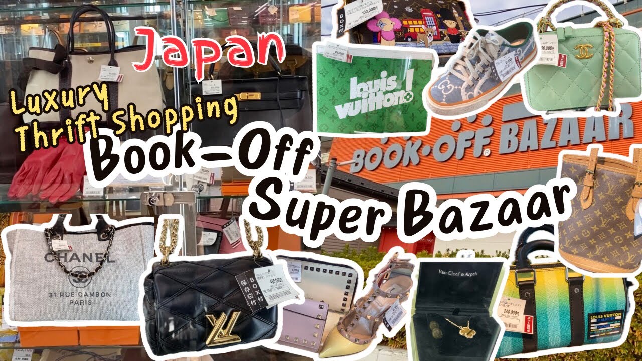 LIVING IN JAPAN 022 | Book-Off Super Bazaar | Pre-Loved Luxury Bags ...