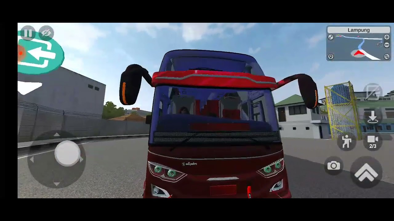 My livery buses and cars walkaround in Bus Simulator Indonesia - YouTube