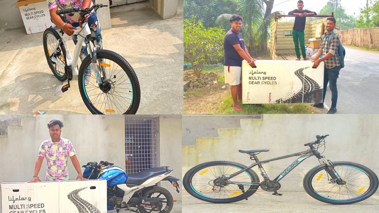 Unboxing of My New MTB Lifelong Conqueror 27.5 | Installation of gear ...