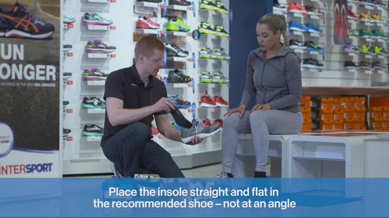 Finding the right shoe and fitting the insoles - YouTube