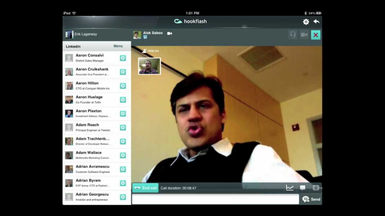 Hookflash: Alok Saboo & Erik Lagerway - YouTube