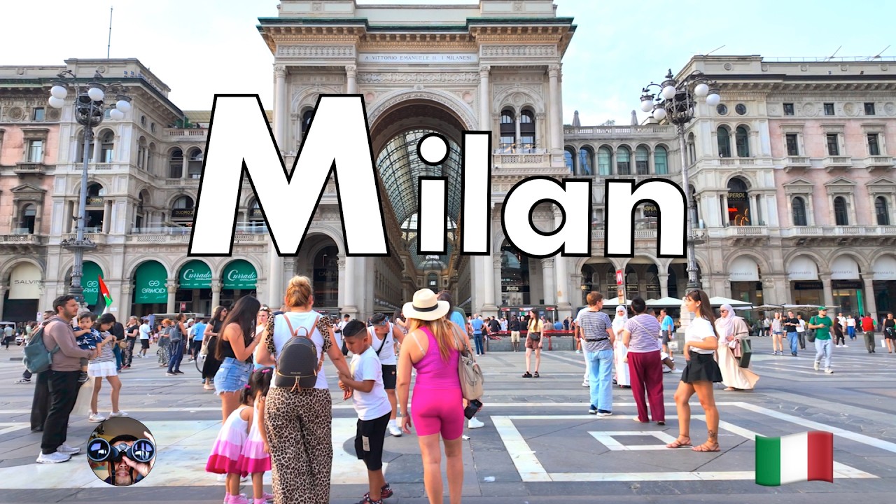 Milan, Italy 🇮🇹 - World capital of fashion and design - Milan city walk ...