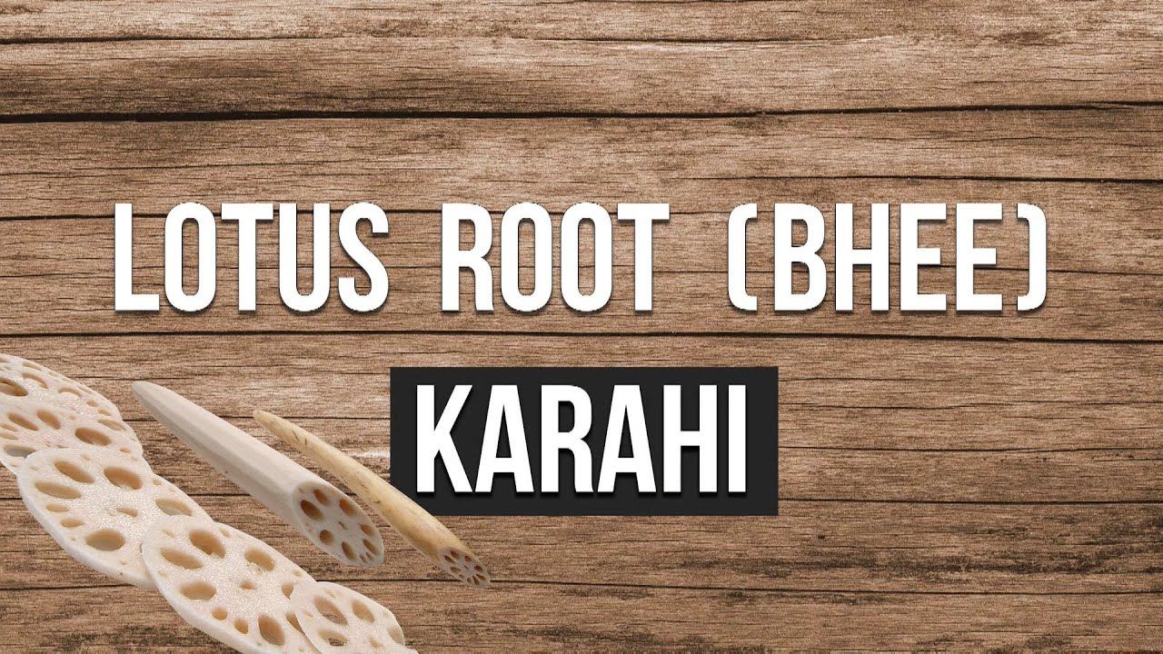 Sindhi Beh Chaat (Lotus Root) Recipe By Zaiqa e Sindh. | Beeh Karahi ...