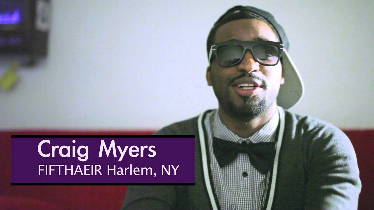CRAIG MYERS IN HARLEM - YouTube