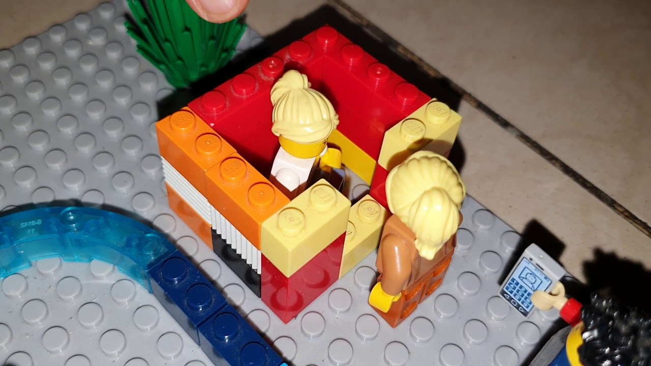 Lego swimming pool by Saurin and Drishti - YouTube