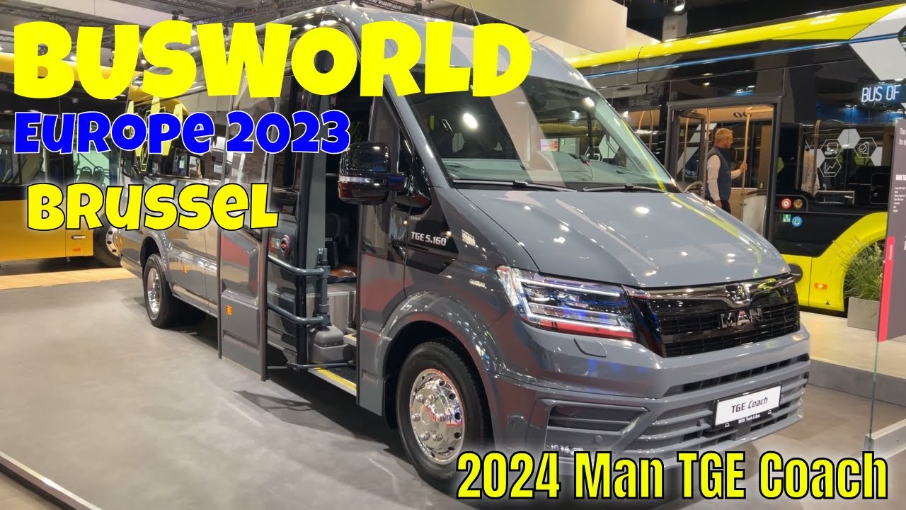 2024 Man TGE Coach - Interior And Exterior - Busworld Europe 2023 ...