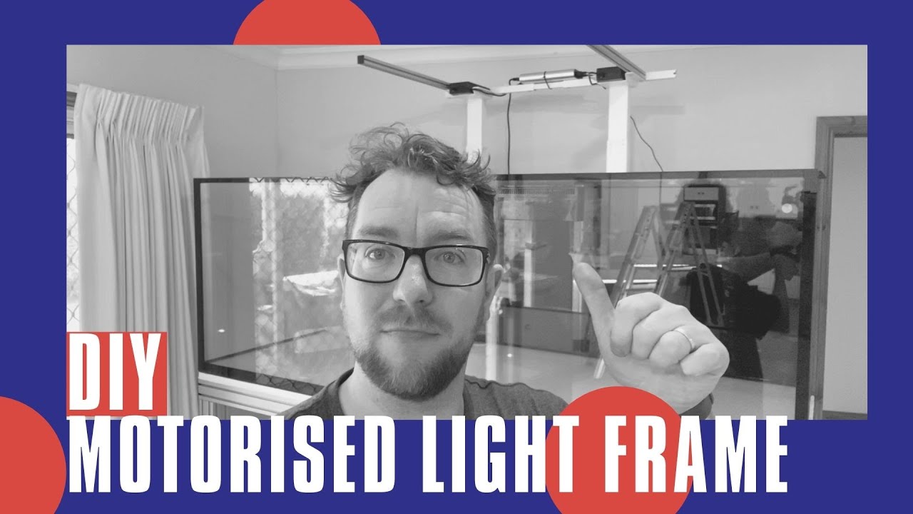 DIY Motorised Light Frame For My Reef Tank - YouTube