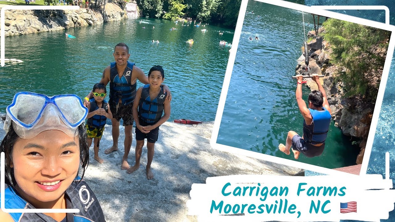 Carrigan Farms | Swim Swing Cliff Jumping | Place you must visit in NC ...