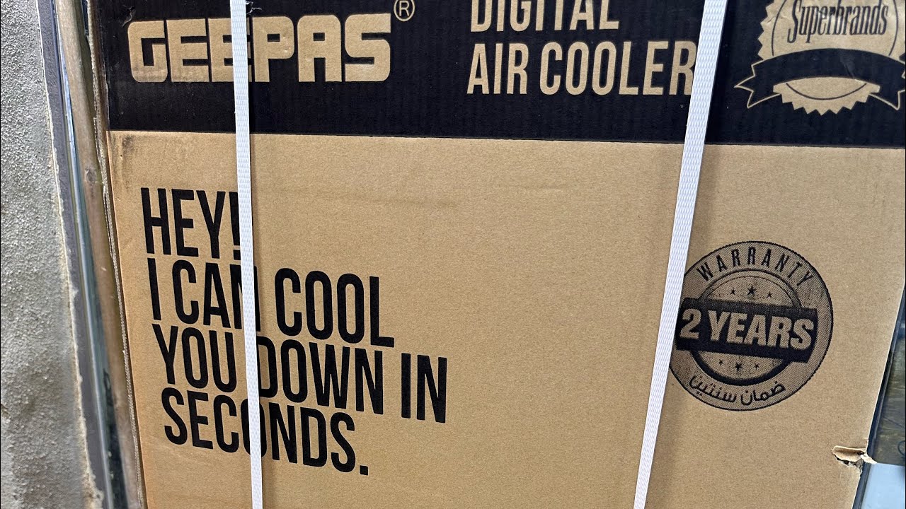 Digital air cooler Hey I Can cool 👌 Geeprs Gac9433 45 tank مكيف ما ...