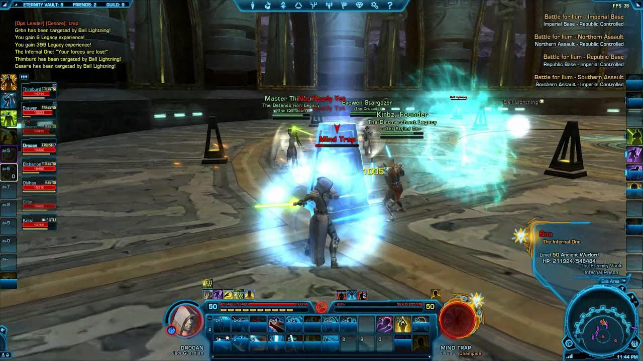 SWTOR Eternity Vault Raid Last Boss - The Crusade - 1080 HD - YouTube